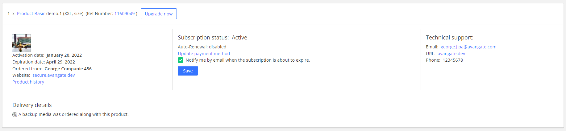 2Checkout Customer myAccount | Documentation | 2Checkout